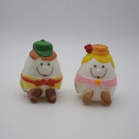 Kitchen | 195s Mr And Mrs Humpty Dumpty Plastic Salt And Pepper Shakers ...